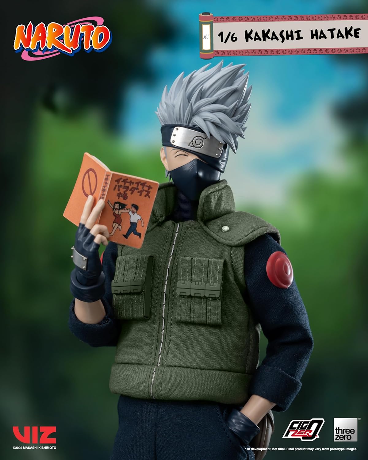 Threezero FigZero Naruto: Kakashi Hatake 1:6 Scale Figure – Sugoi ...