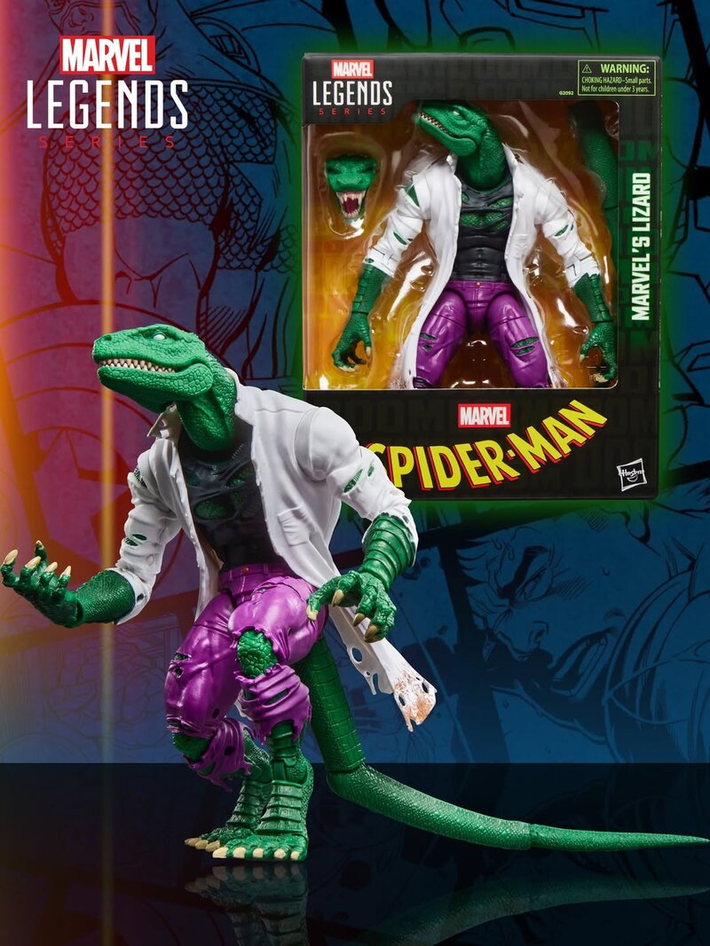 (Pre-order) Hasbro Marvel Legends Series Spider-Man Marvel’s Lizard ...