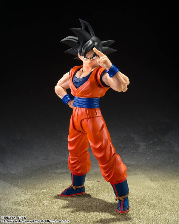 Bandai S.H.Figuarts Dragon Ball Z Son Goku Kind-Hearted Saiyan 1/12 ...